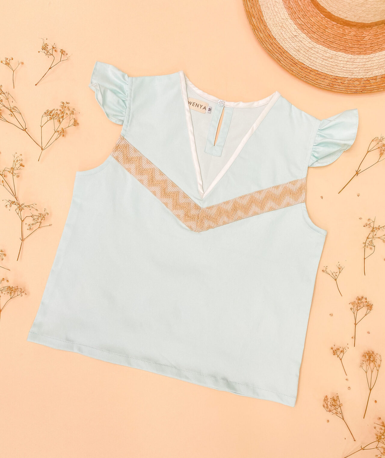 Piper- Powder Blue Top | Wenya PH